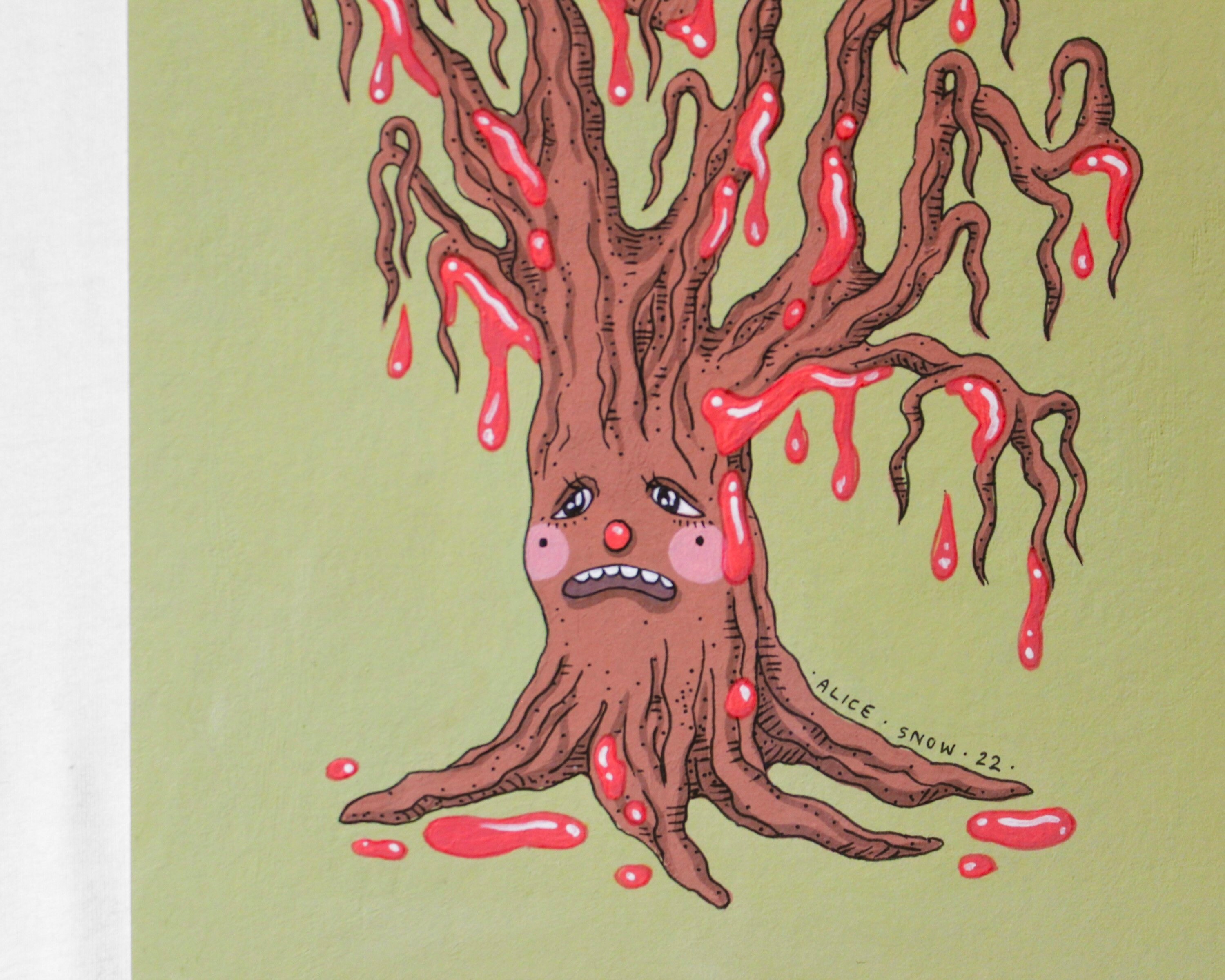 The Bleeding Tree PRINTS - Etsy