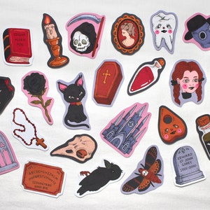 Gothic STICKERS (25 Pack) - Etsy