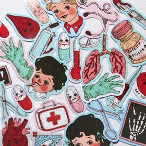 Medical STICKERS (34 Pack) - Etsy