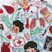 Medical STICKERS 34 Pack - Etsy