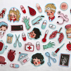 Medical STICKERS (34 Pack) - Etsy