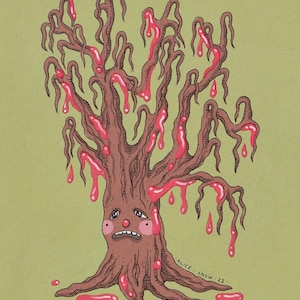 The Bleeding Tree PRINTS - Etsy