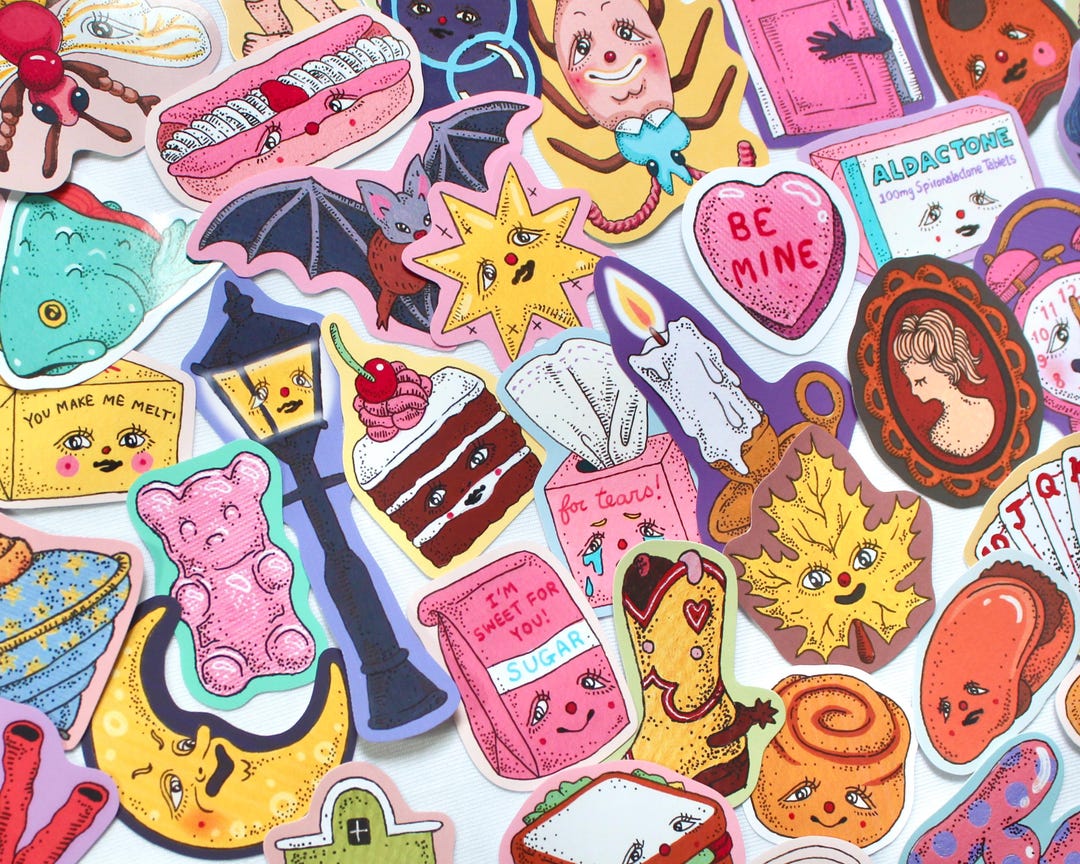 SALE!! - 100+ STICKER PACK - Etsy