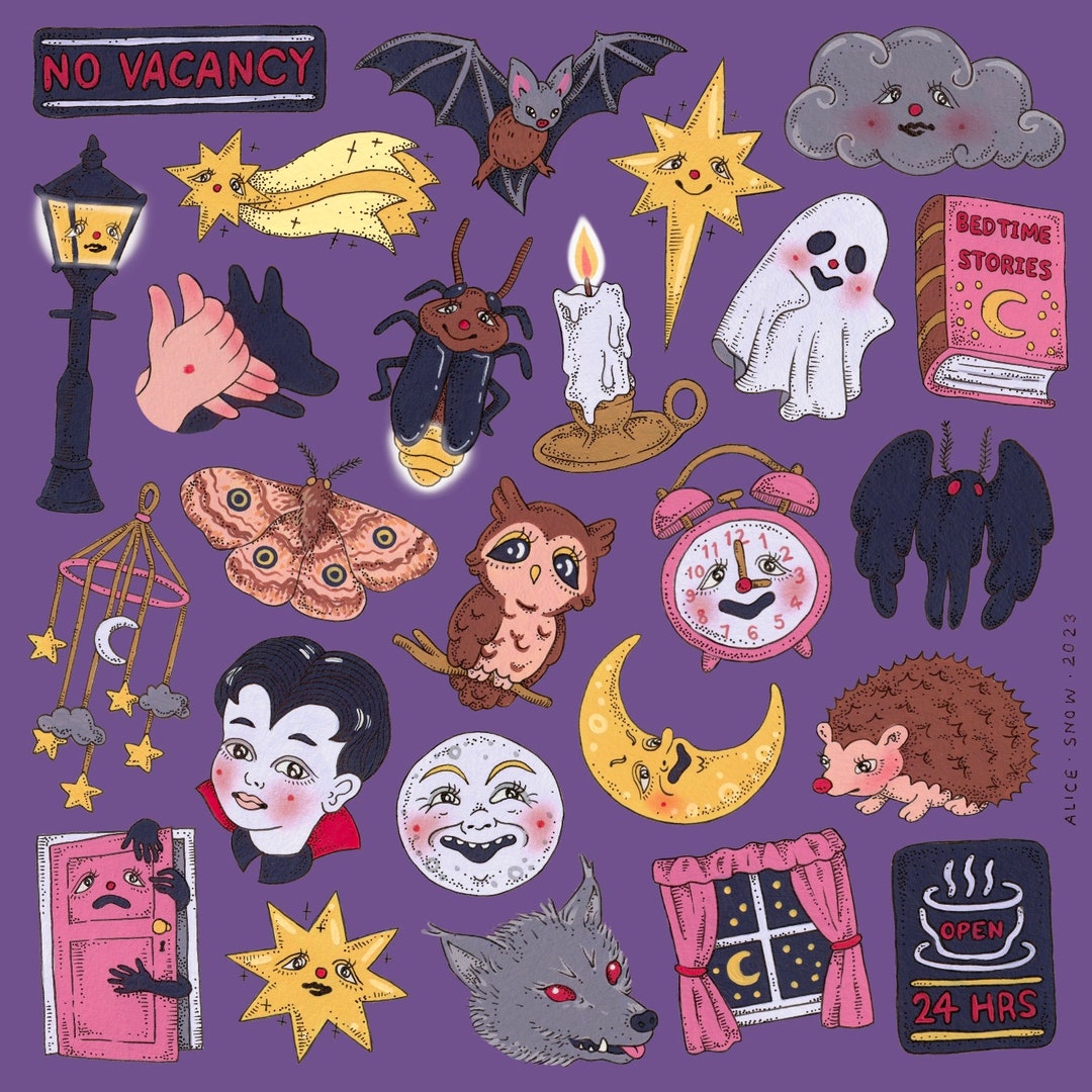 Night-time PRINTS - Etsy