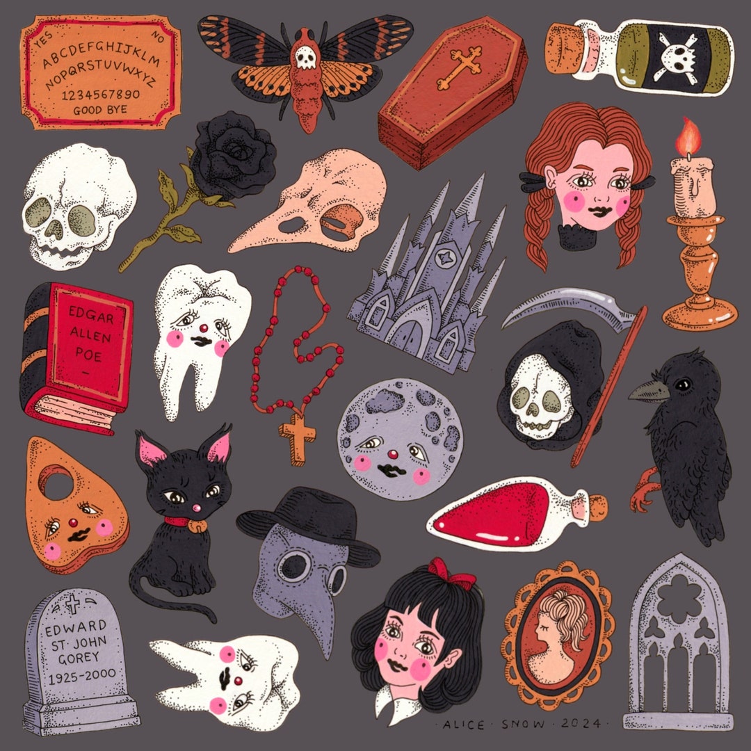 Gothic PRINTS - Etsy