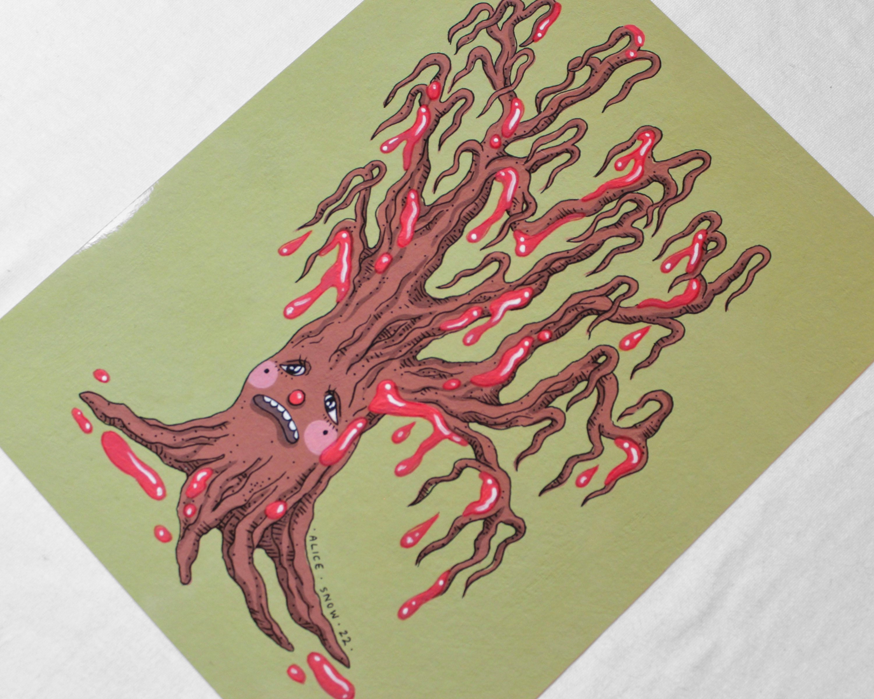 The Bleeding Tree PRINTS - Etsy