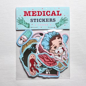 Medical STICKERS (34 Pack) - Etsy