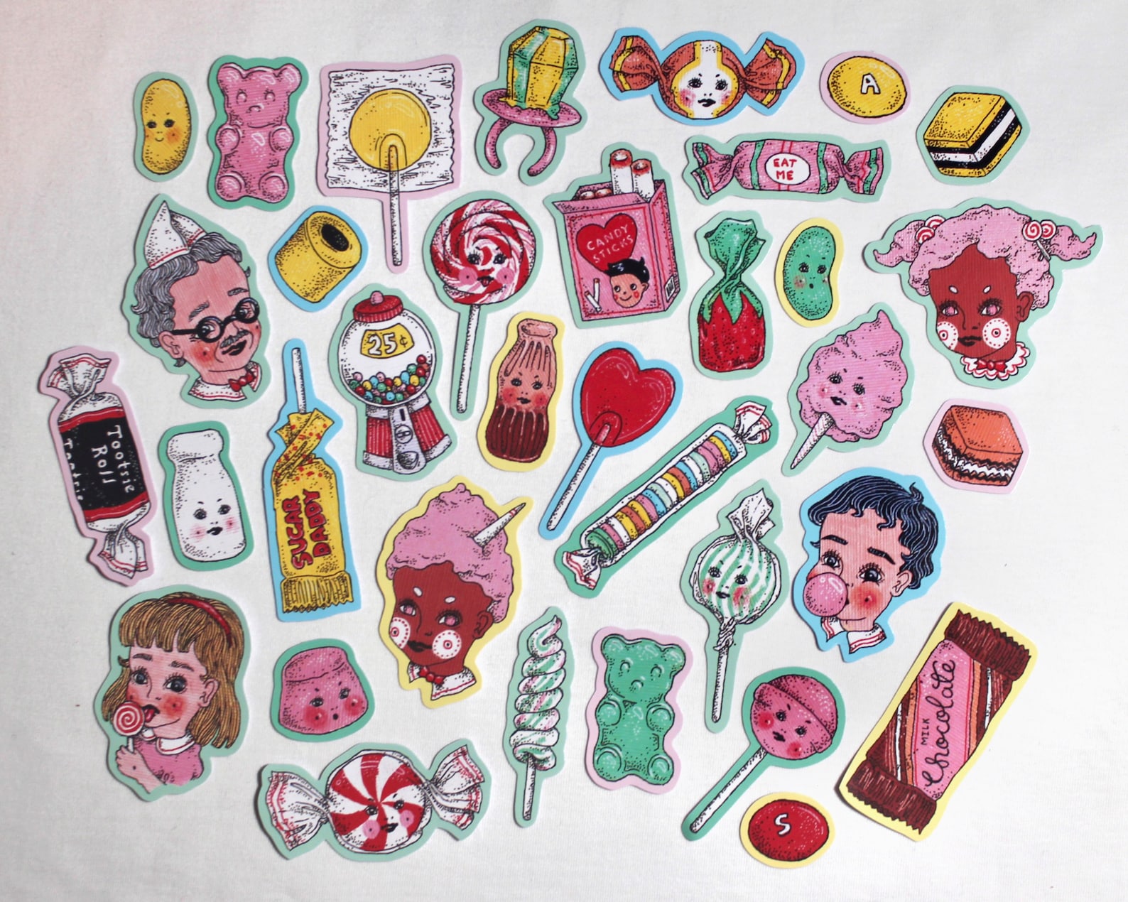 Candy Store STICKERS (35 Pack) - Etsy