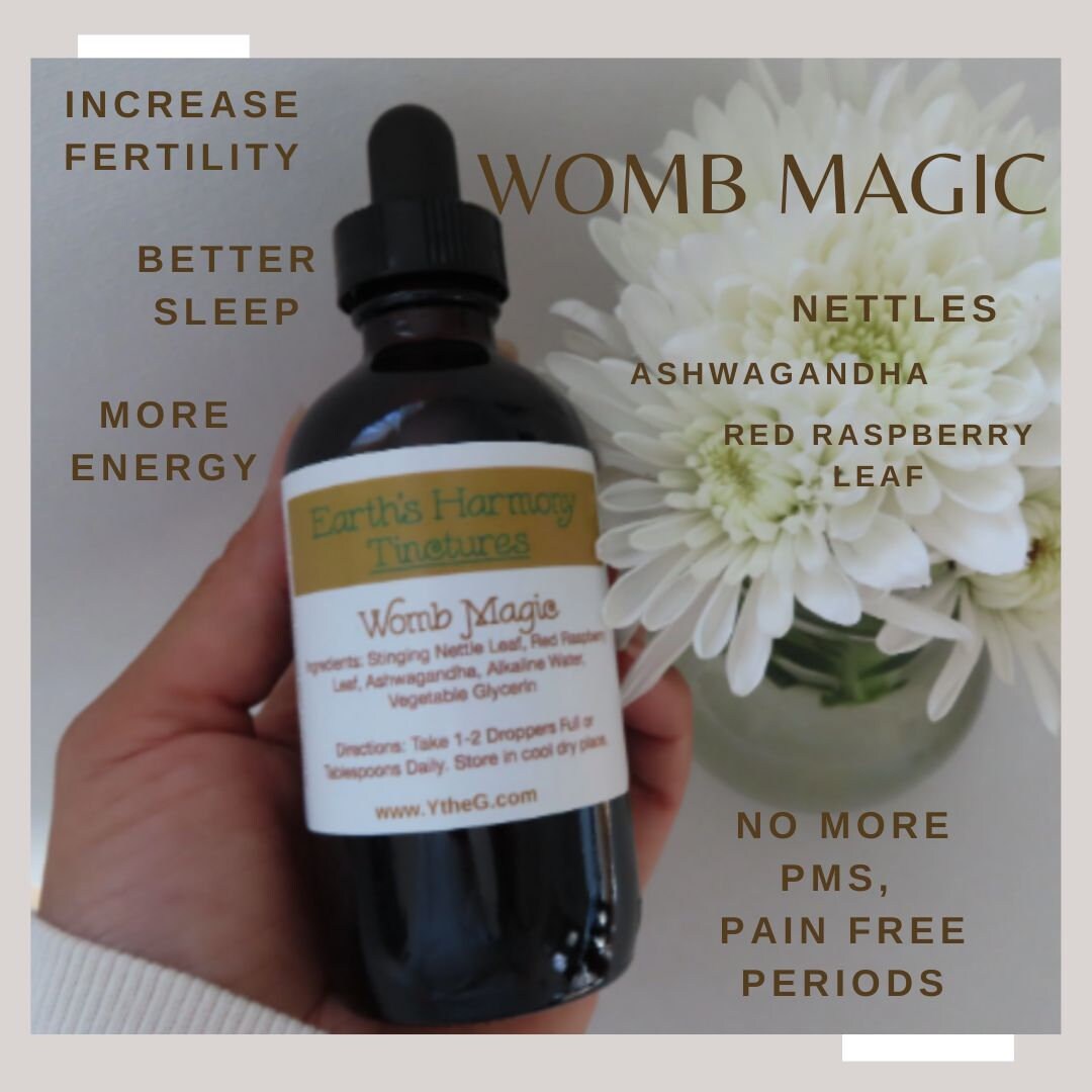 Womb Magic Tincture Earths Harmony Health - Etsy