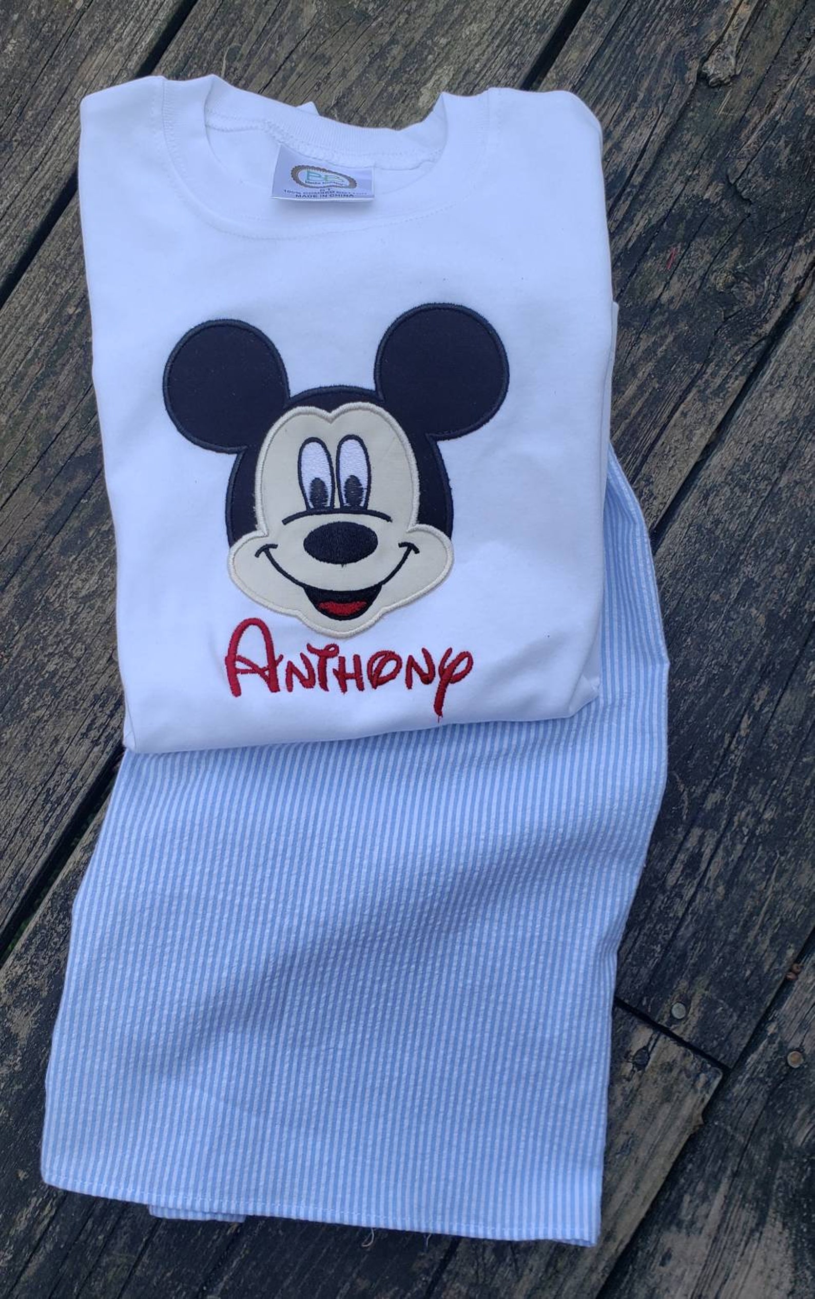 Mickey Outfit, Steamboat Willie Mickey, Boys Short Set, Boys Clothing ...