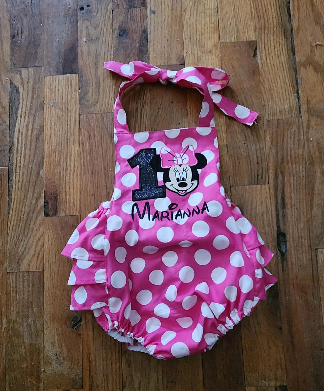 Smash Cake Romper, Custom Romper, Handmade Romper, Mouse Romper ...