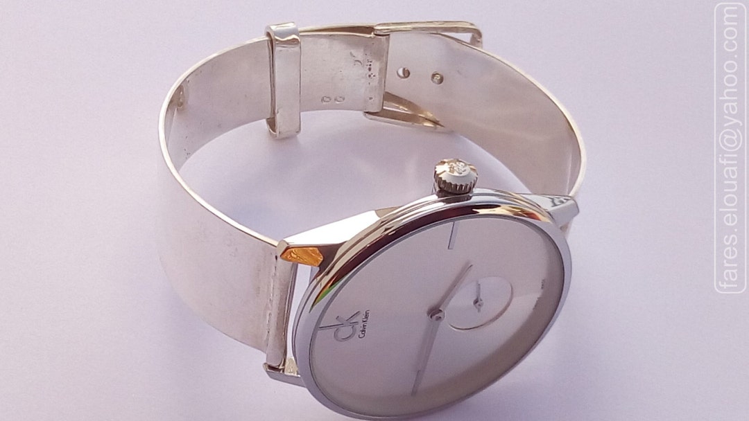 100% Handmade Silver Watch Strap Unique and Special Artisan Design - Etsy