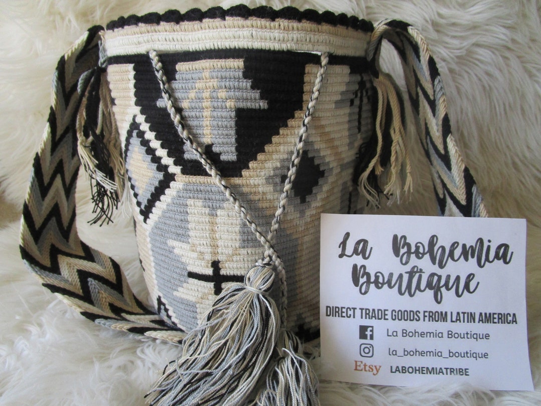 Wayuu 100% Colombian Bags From La Guajira / Mochila / Fair Trade ...