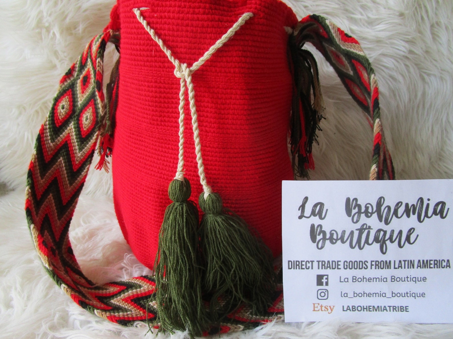 Wayuu 100% Colombian Bags from La Guajira / Mochila / Fair Trade ...