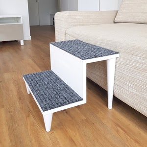 Carpeted step stool store