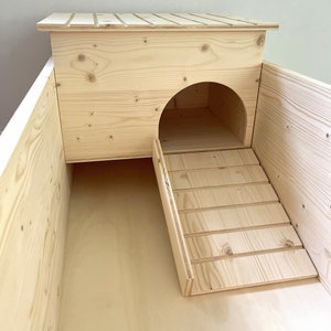 Mid-century Modern Tortoise Table Stand: Elevated Tortoise Gunea Pig ...