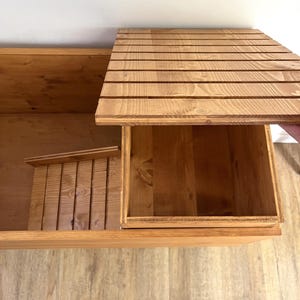 Mid-century Modern Tortoise Table Stand: Elevated Tortoise Gunea Pig ...