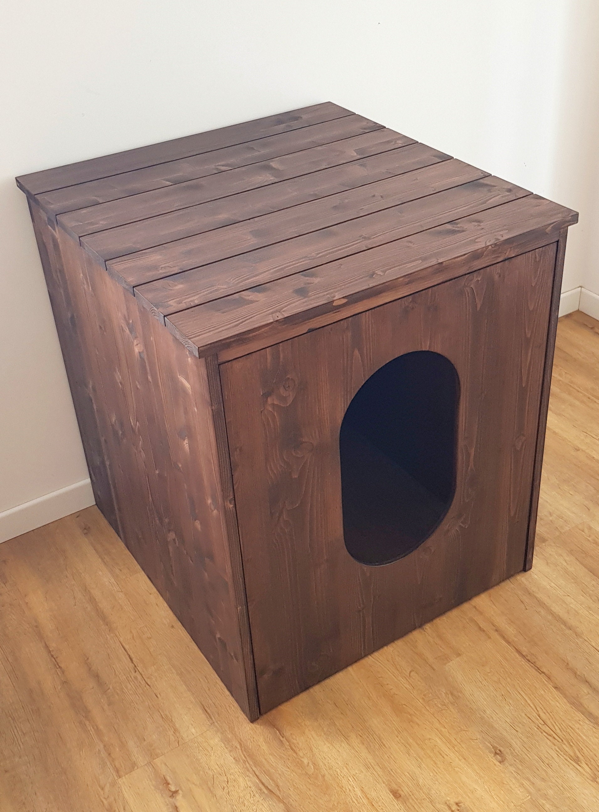 Litter Robot Cabinet Build Plans: DIY Litter Box Cover (digital ...