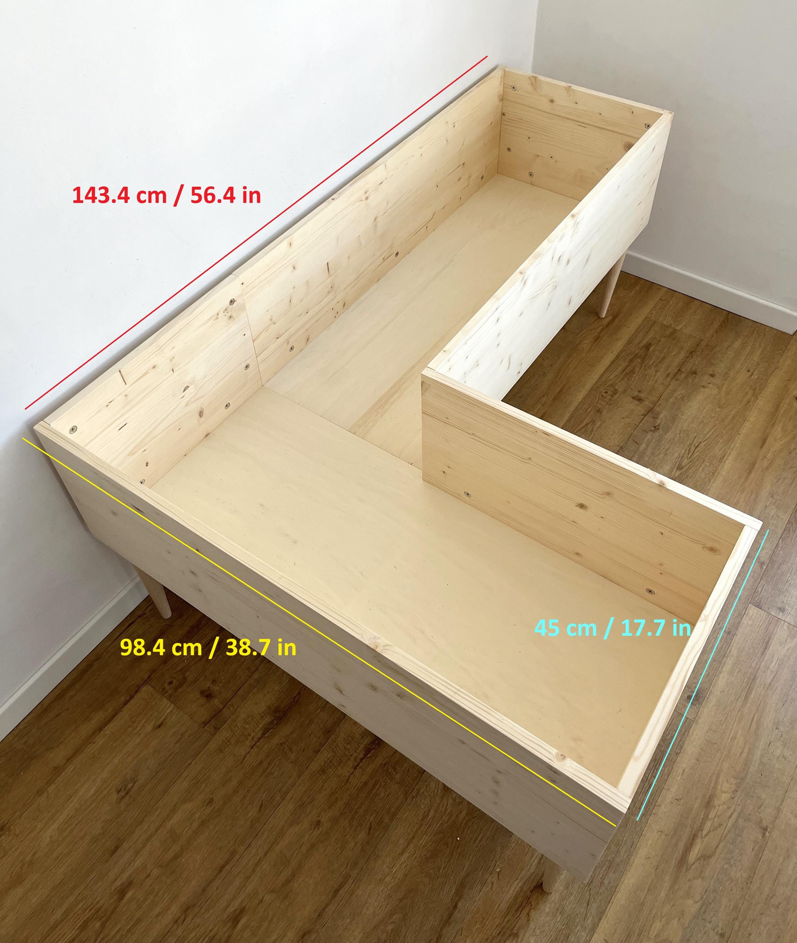 Double Tortoise Table Stand Build Plans: DIY Modern Terrarium (PDF Download) - Etsy