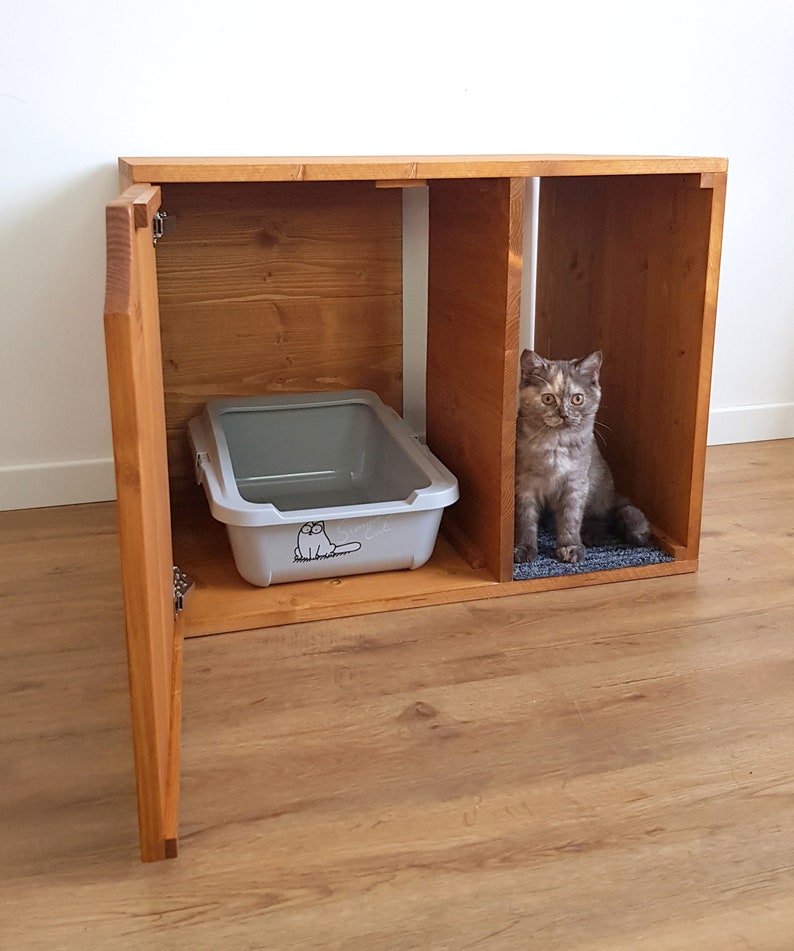 Lettiera per Gatto Mobile moderno per animale domestico - Etsy Italia