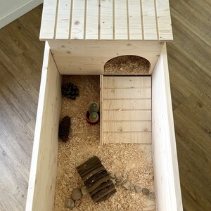 Mid-century Modern Tortoise Table Stand, Land Turtle Terrarium ...