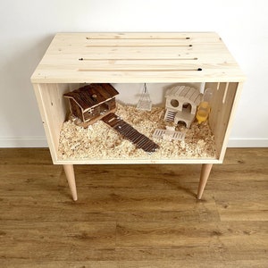 Modern Hamster Cage Build Plans: DIY Hamster Furniture (digital ...