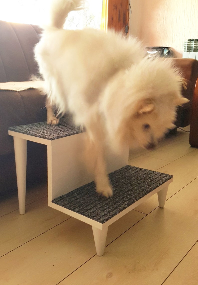 Modern Wood Two Steps Pet Stairs Pet Step Stool Cat Steps - Etsy