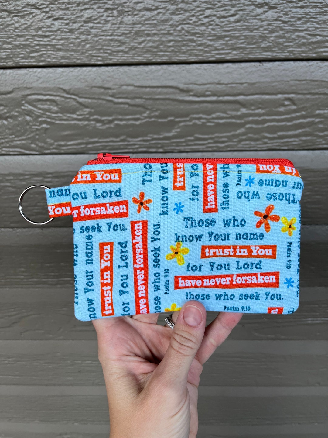 Christian Zipper Pouch/ Jesus/ Bible Verse Zipper Pouch/ Christian ...