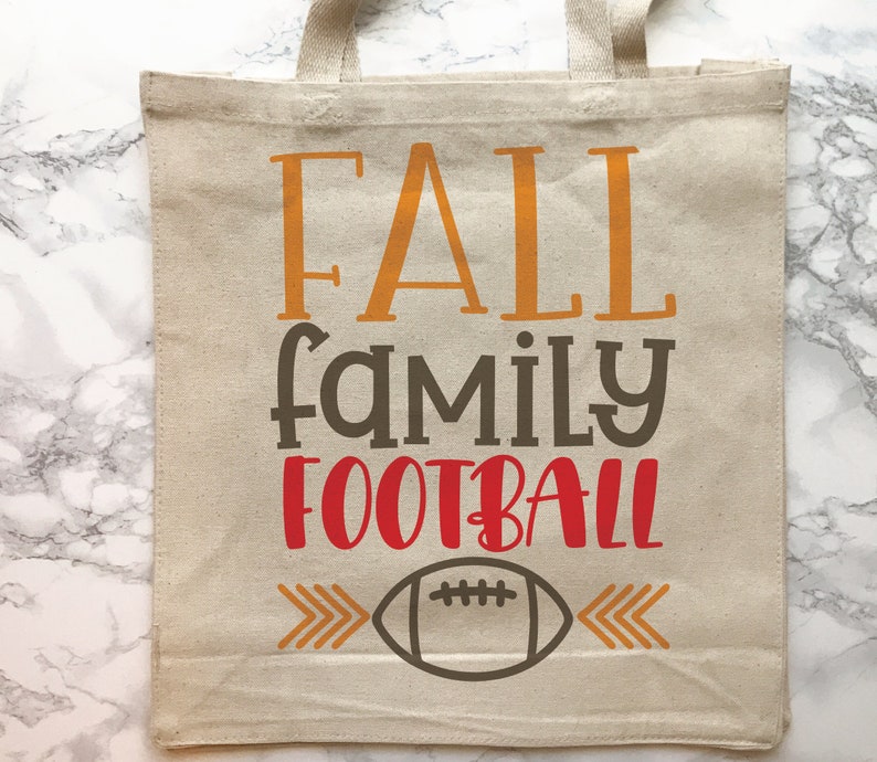Family Fall and Football SVG - Etsy