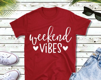 Weekend Vibes Svg Weekend Vibes Png Weekend Cut File - Etsy