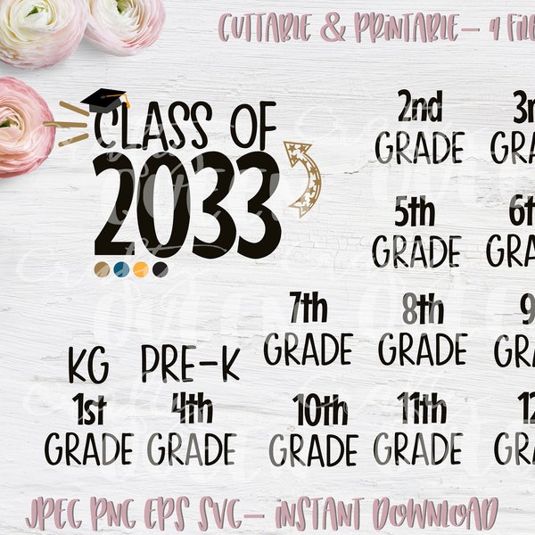Class of 2033 - Etsy
