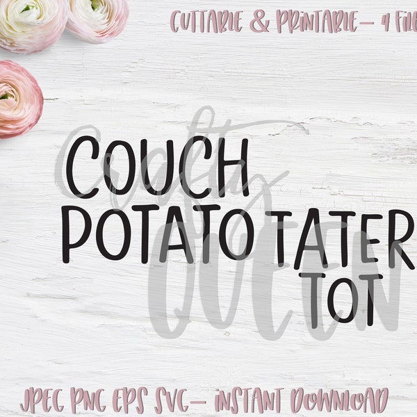 Tater Tot Svg - Etsy