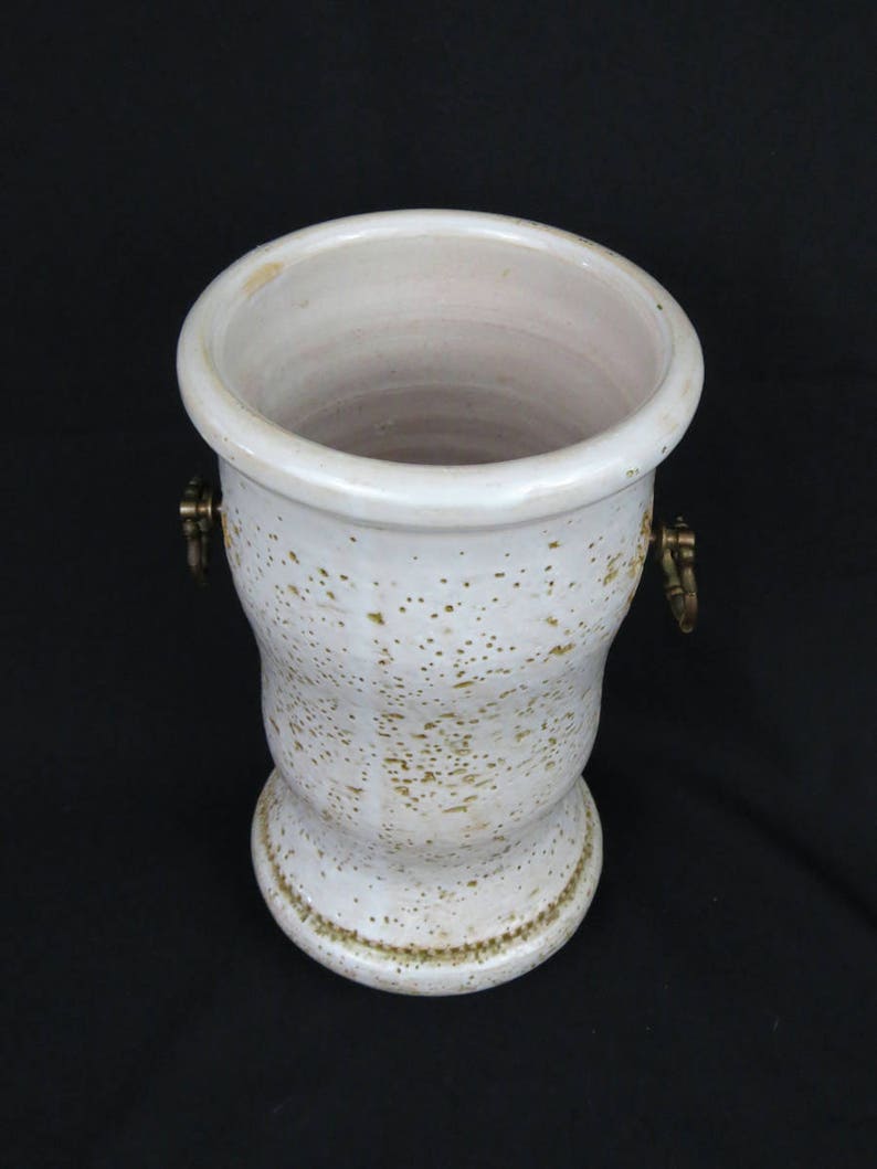Large Bitossi White Sevilla Decor Vase - Etsy