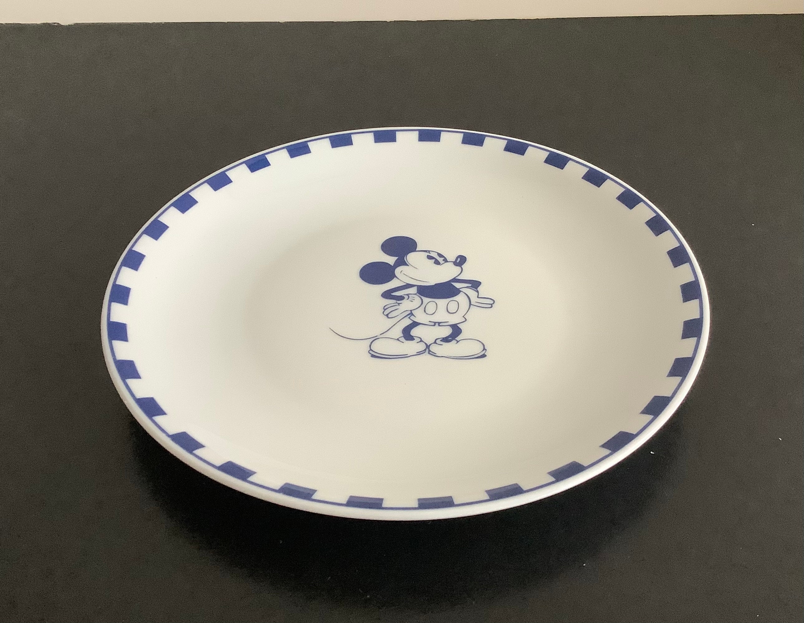 Guy Degrenne Mickey Mouse Plate 7.8 Inches Set of 2 . Disney Mickey ...