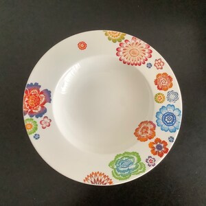 Villeroy and Boch Anmut Bloom Very Rare Large Pasta Plate / Rim Soup ...