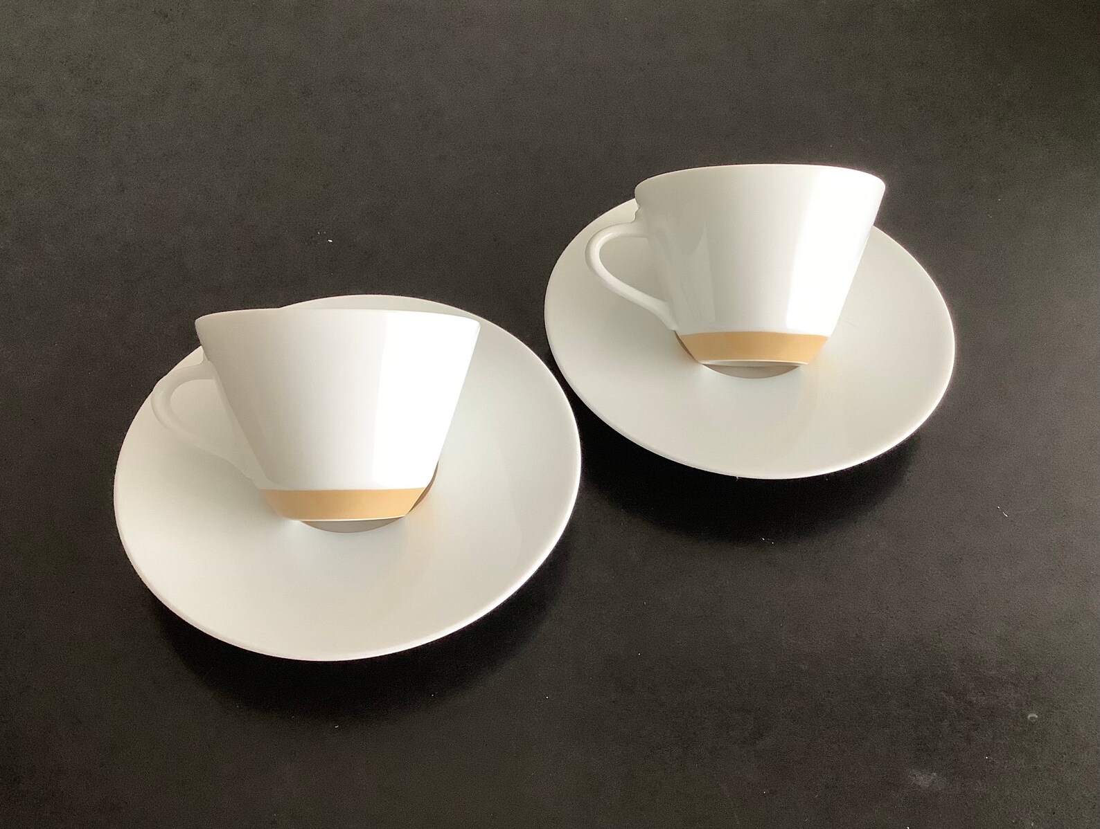 Nespresso Ritual Set Of 2 Porcelain Cappuccino Cups With Etsy