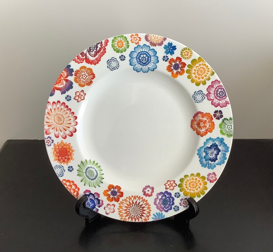 Villeroy and Boch Anmut Bloom Very Rare Dinner Plate 10 7/8 Inches. New ...