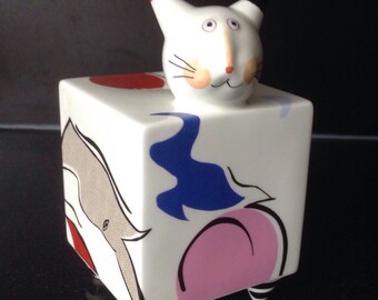 Porcelain money box | Etsy