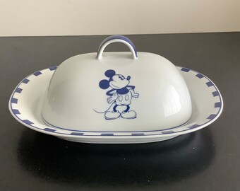 Mickey Mouse Butter Dish - Etsy