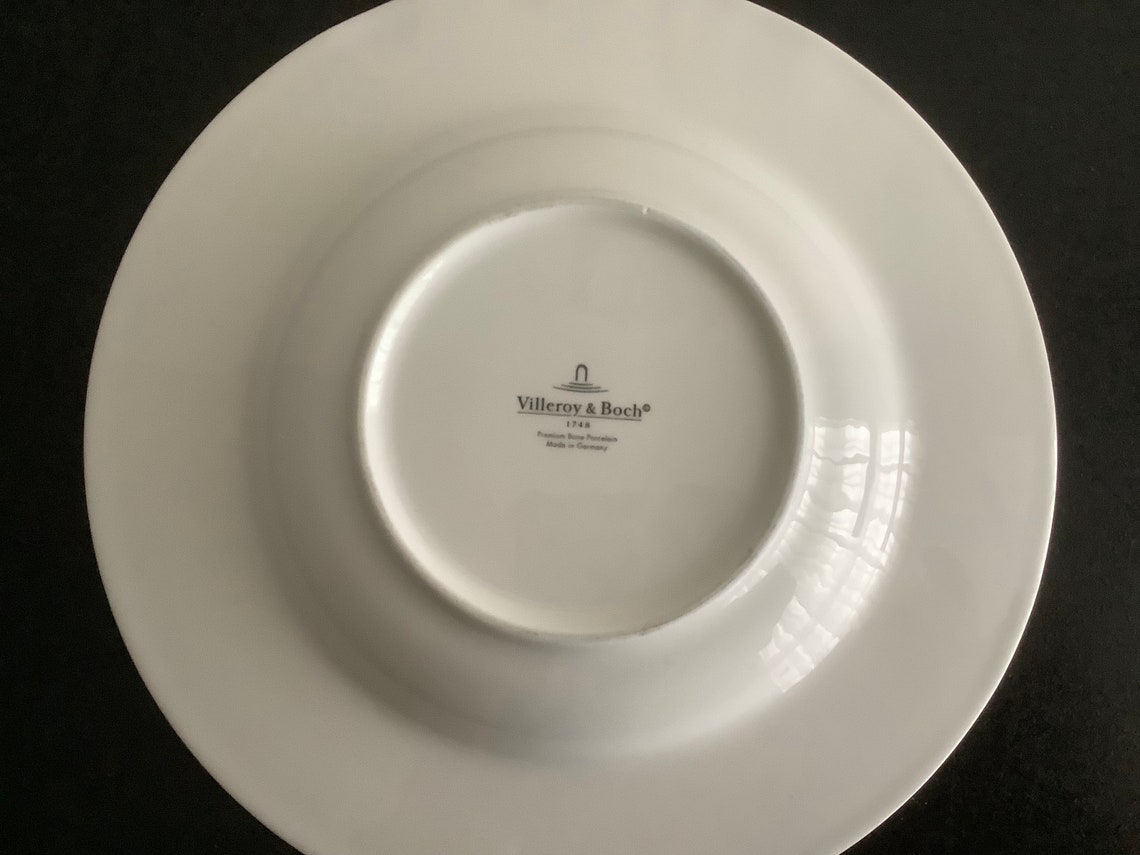 Villeroy and Boch Anmut Bloom Very Rare Large Rim Soup Bowl. | Etsy