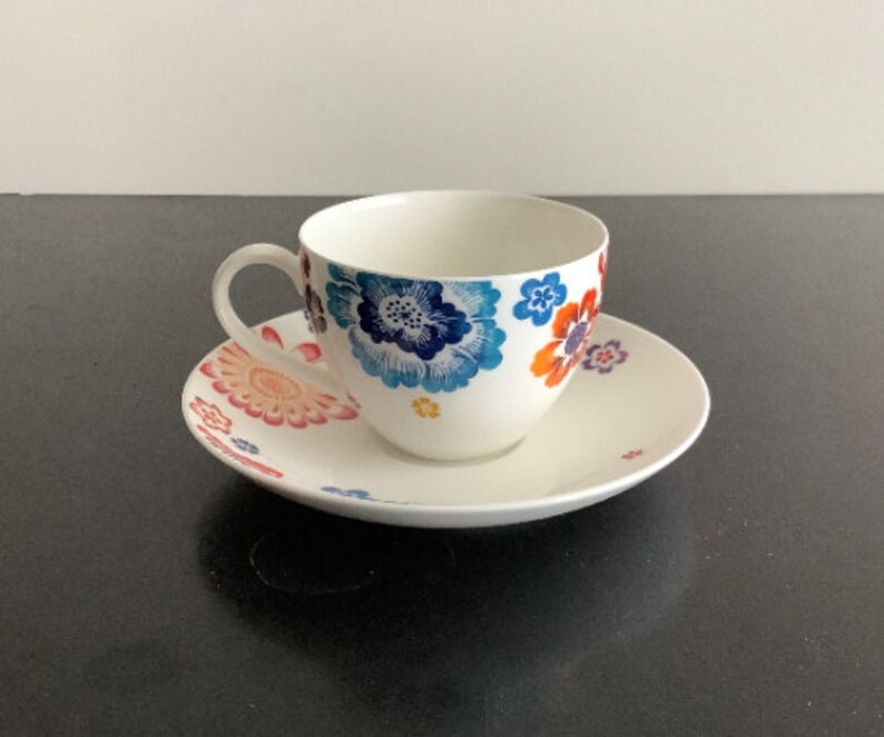 Villeroy and Boch Anmut Bloom Very Rare Large Rim Soup Bowl. | Etsy