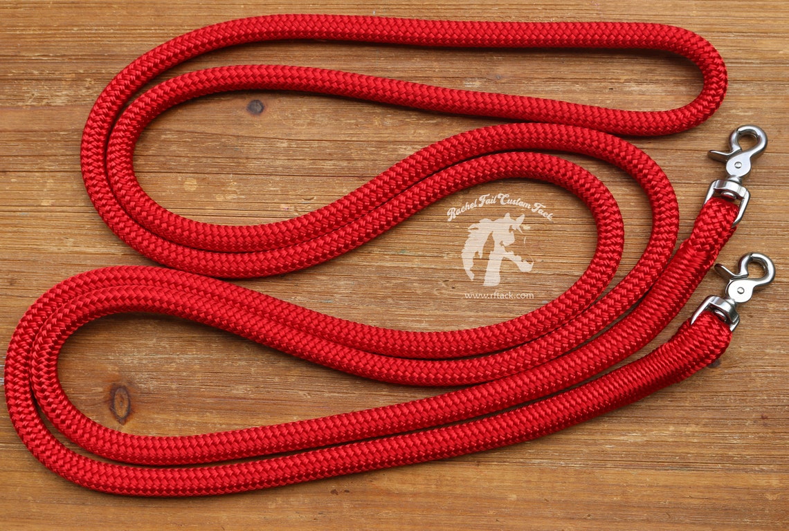 Heavy Yacht Rope Reins 22 Colors Available Stainless or - Etsy