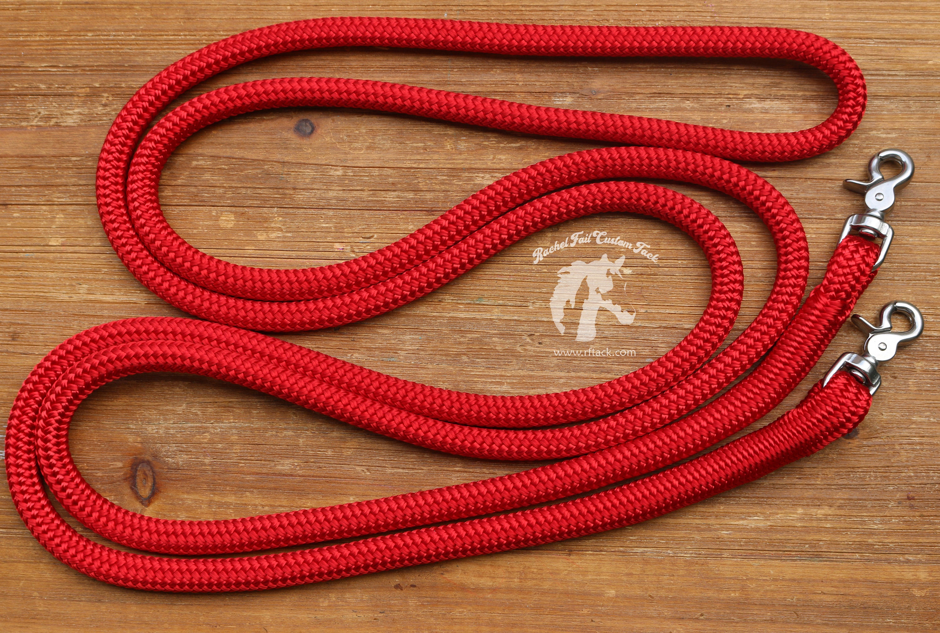 Heavy Yacht Rope Reins 22 Colors Available Stainless or - Etsy