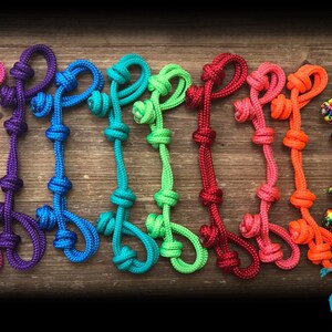 22 Colors Yacht Rope 10 Curb Strap Horse Tack for Use With Snaffle Bits ...