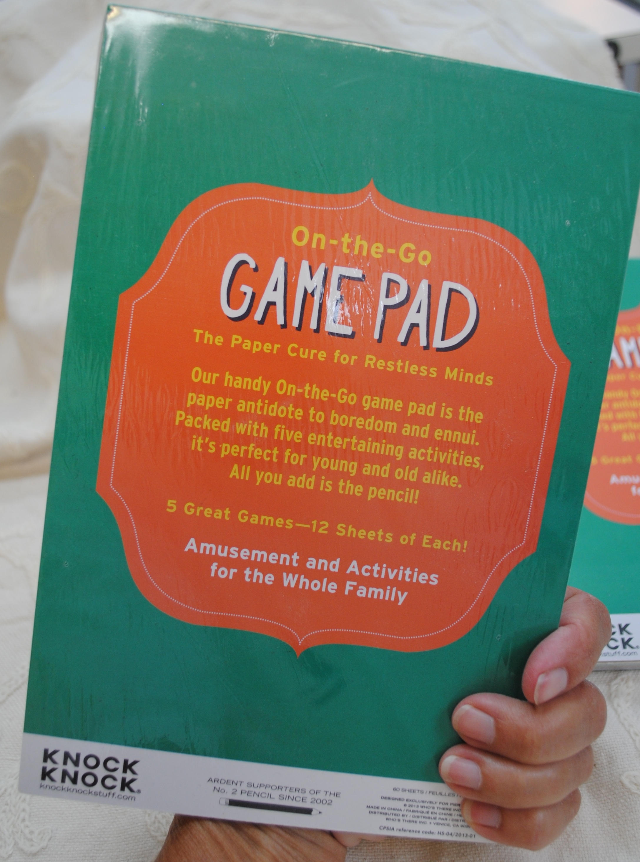 On The Go Game Pads for Parties or Travel | Etsy