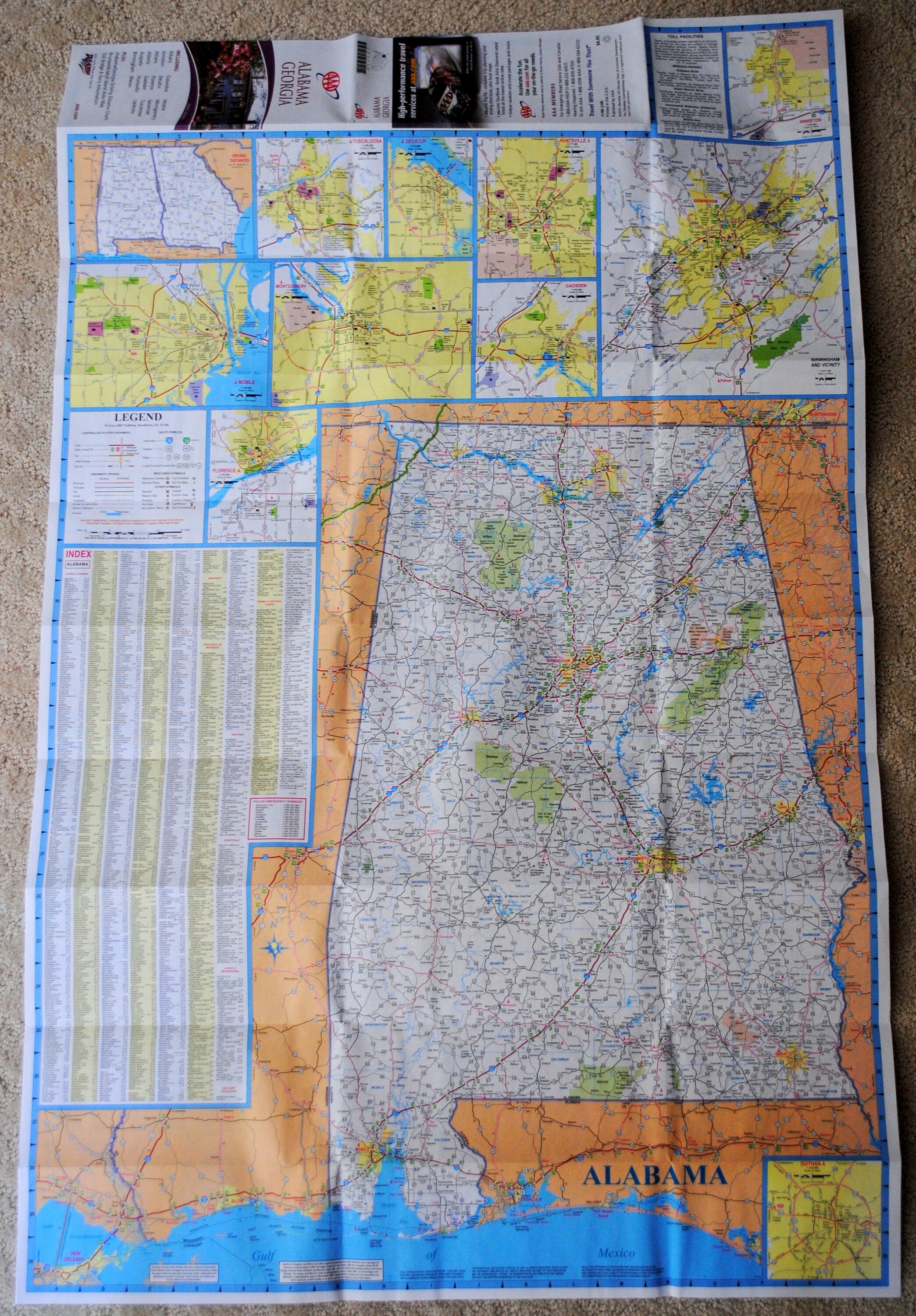 Vintage Maps US States Road Maps from the 70s and 80s 11 Maps | Etsy