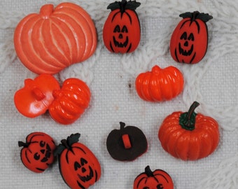 Jack O Lantern Buttons - Etsy
