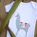 Llama Baby One-piece Bodysuit / Unisex Baby Gift / Llama Baby Clothes ...