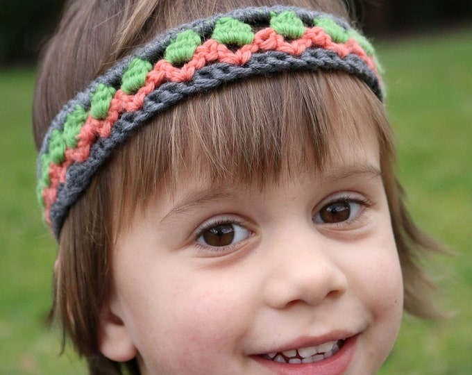Boho Crochet Headband / Boho Boy Headband / Toddler Headband / Handmade ...