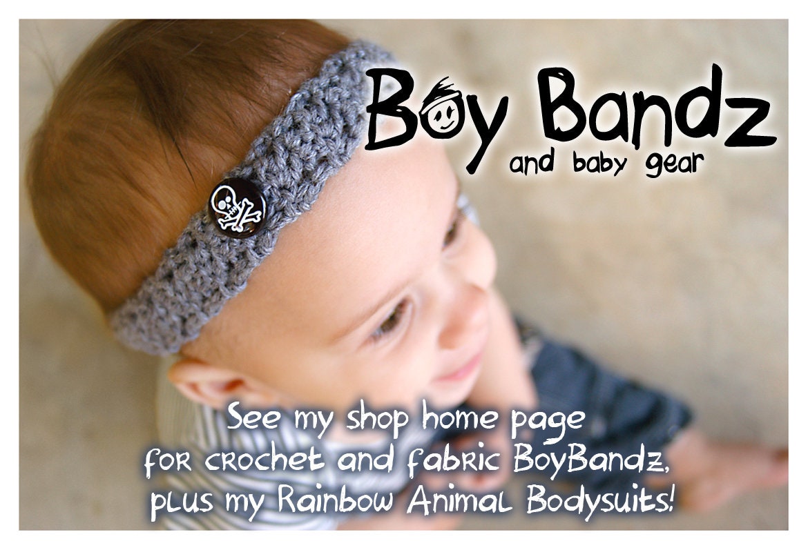 Boy Headband / Baby Boyband / Toddler Boy Hairband by | Etsy